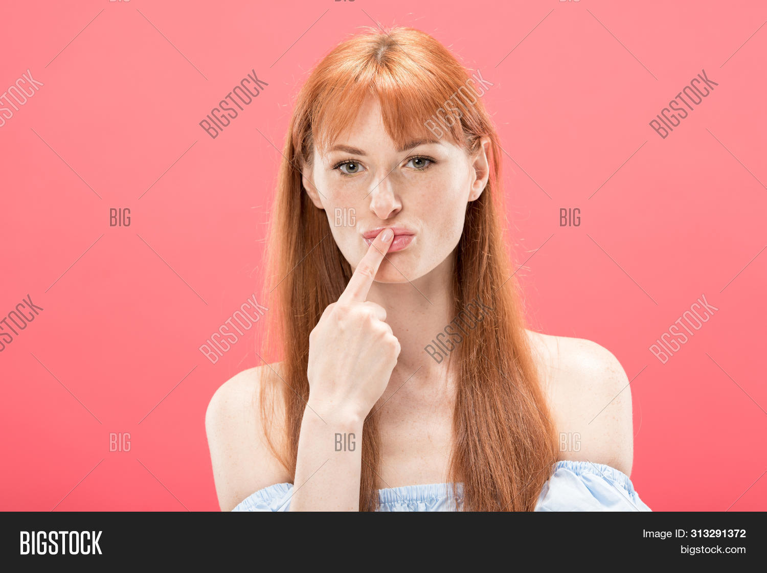 Front View Curious Image And Photo Free Trial Bigstock