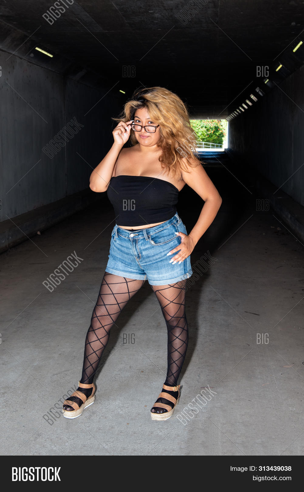Latina Female Dressed Image And Photo Free Trial Bigstock