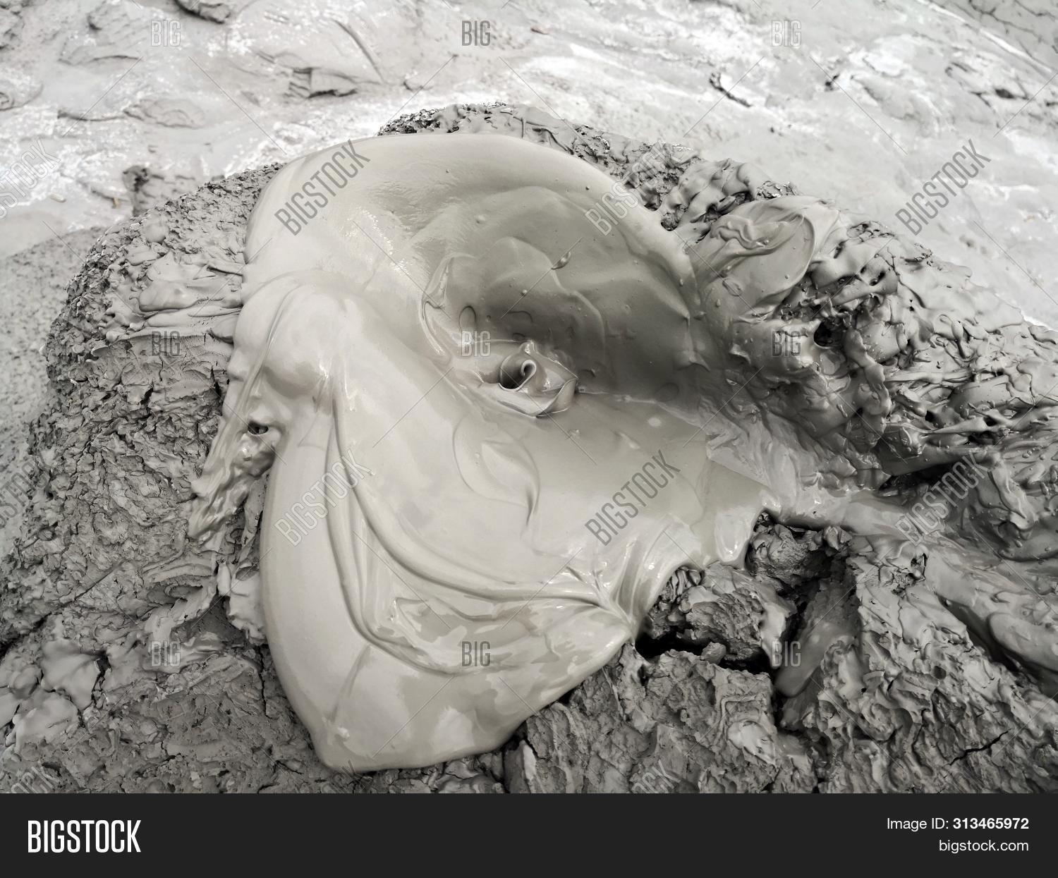Mud Volcano Eruption. Image & Photo (Free Trial) | Bigstock