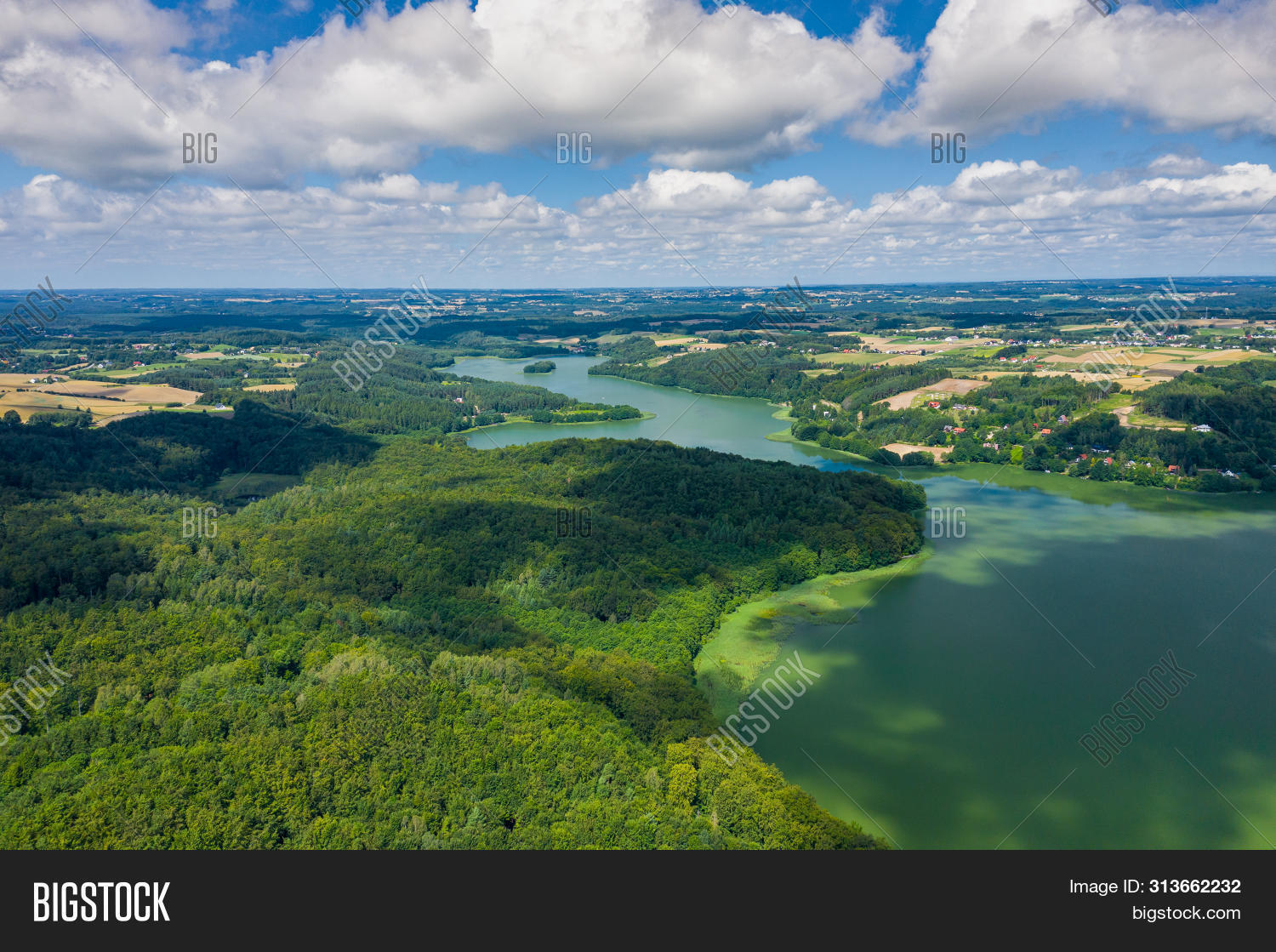 Aerial View Kashubian Image & Photo (Free Trial) | Bigstock