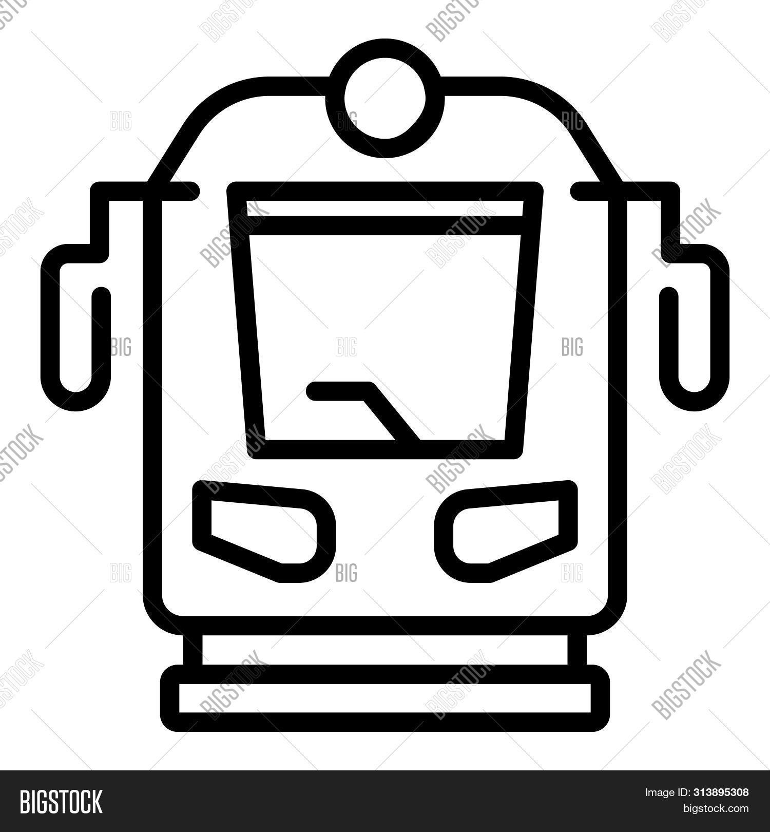 Train Front View Icon Image & Photo (Free Trial) | Bigstock