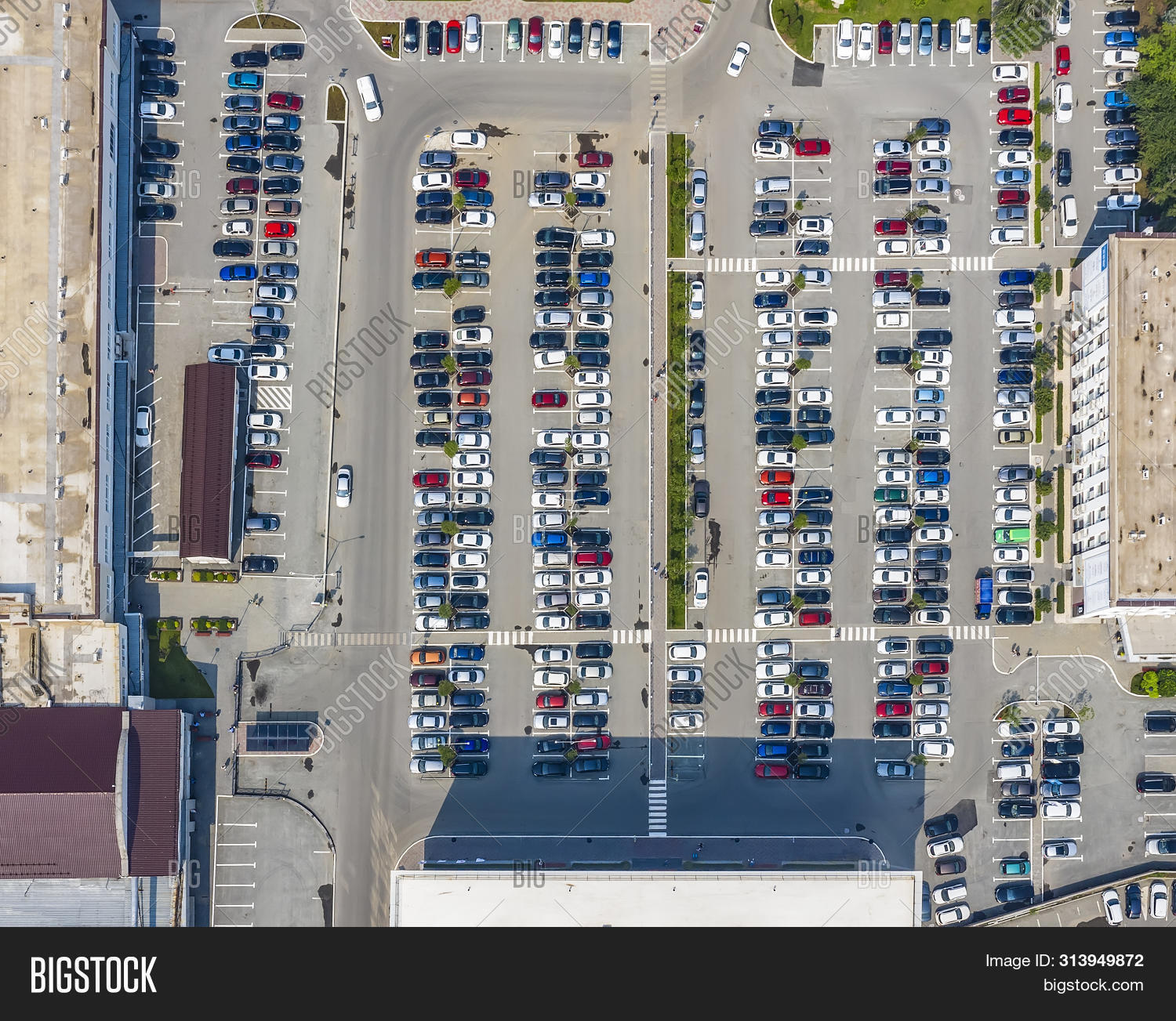 Huge Parking Center Image & Photo (Free Trial) | Bigstock