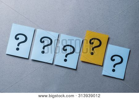 Four Question Marks On Image & Photo (Free Trial) | Bigstock