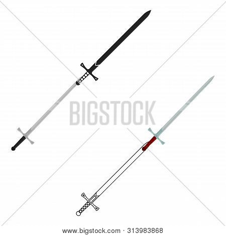Two-handed Sword Icon Image & Photo (Free Trial) | Bigstock