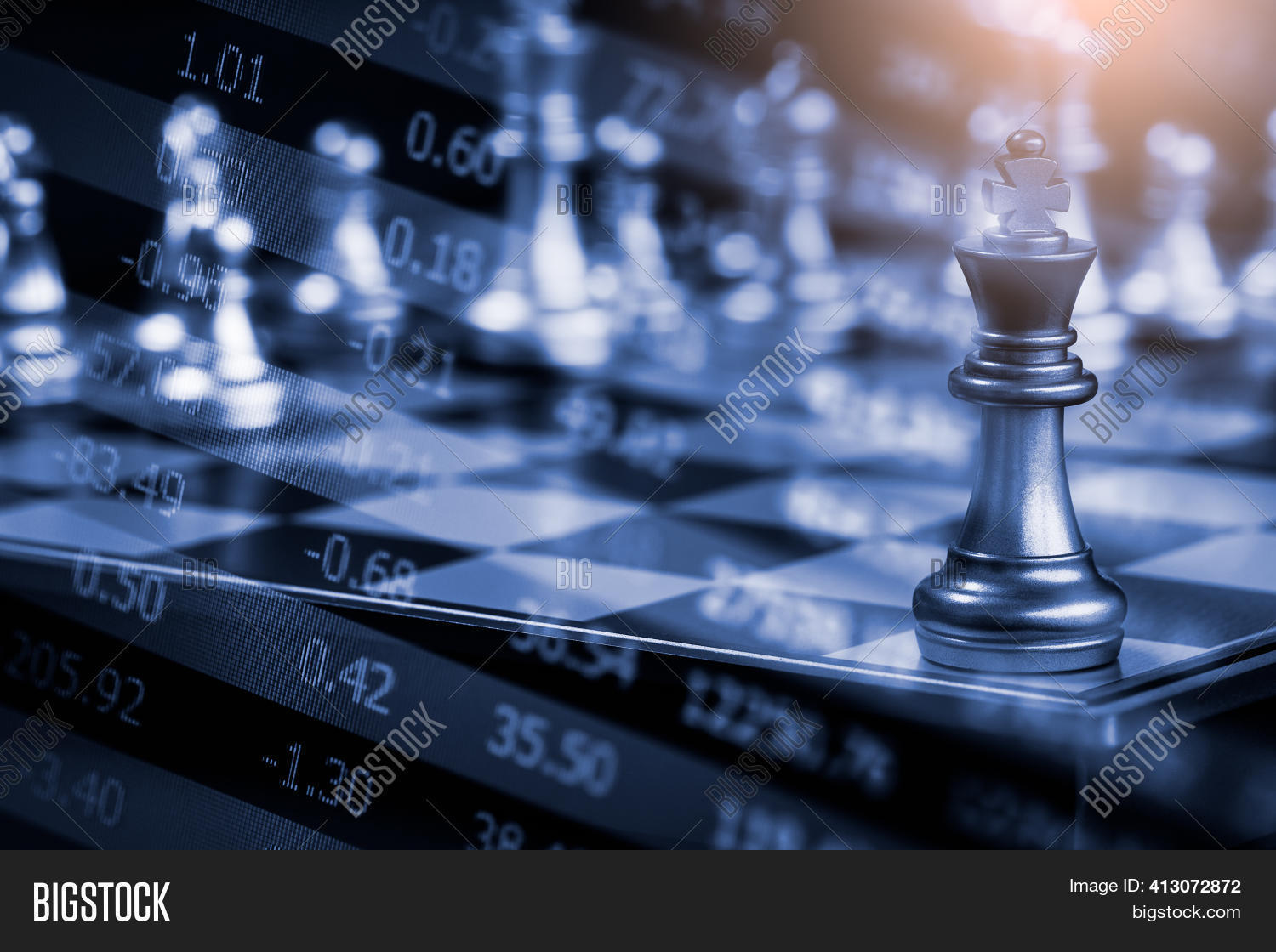 Chess Game On Chess Image & Photo (Free Trial) | Bigstock
