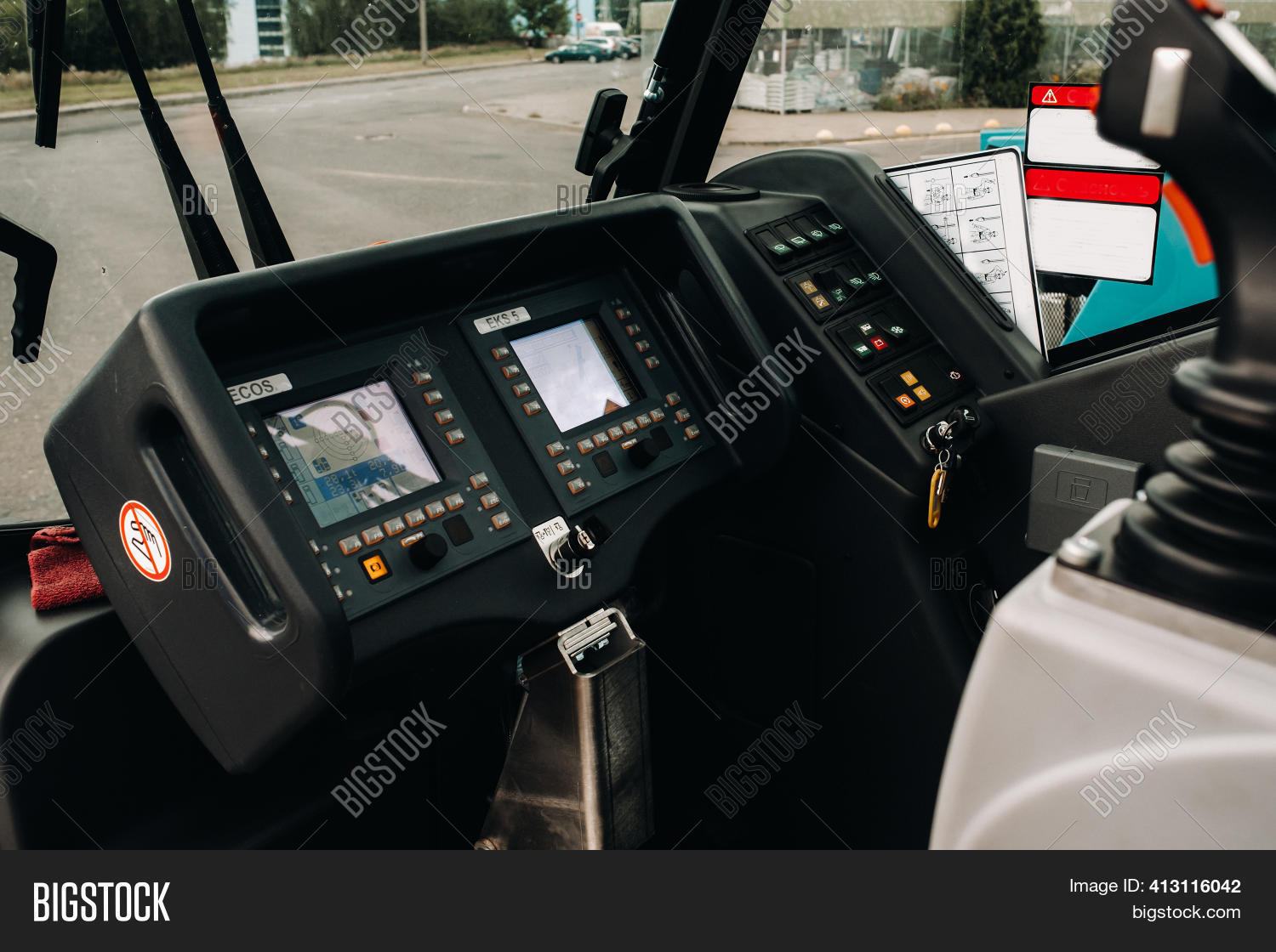 Crane Control Panel Image & Photo (Free Trial) | Bigstock