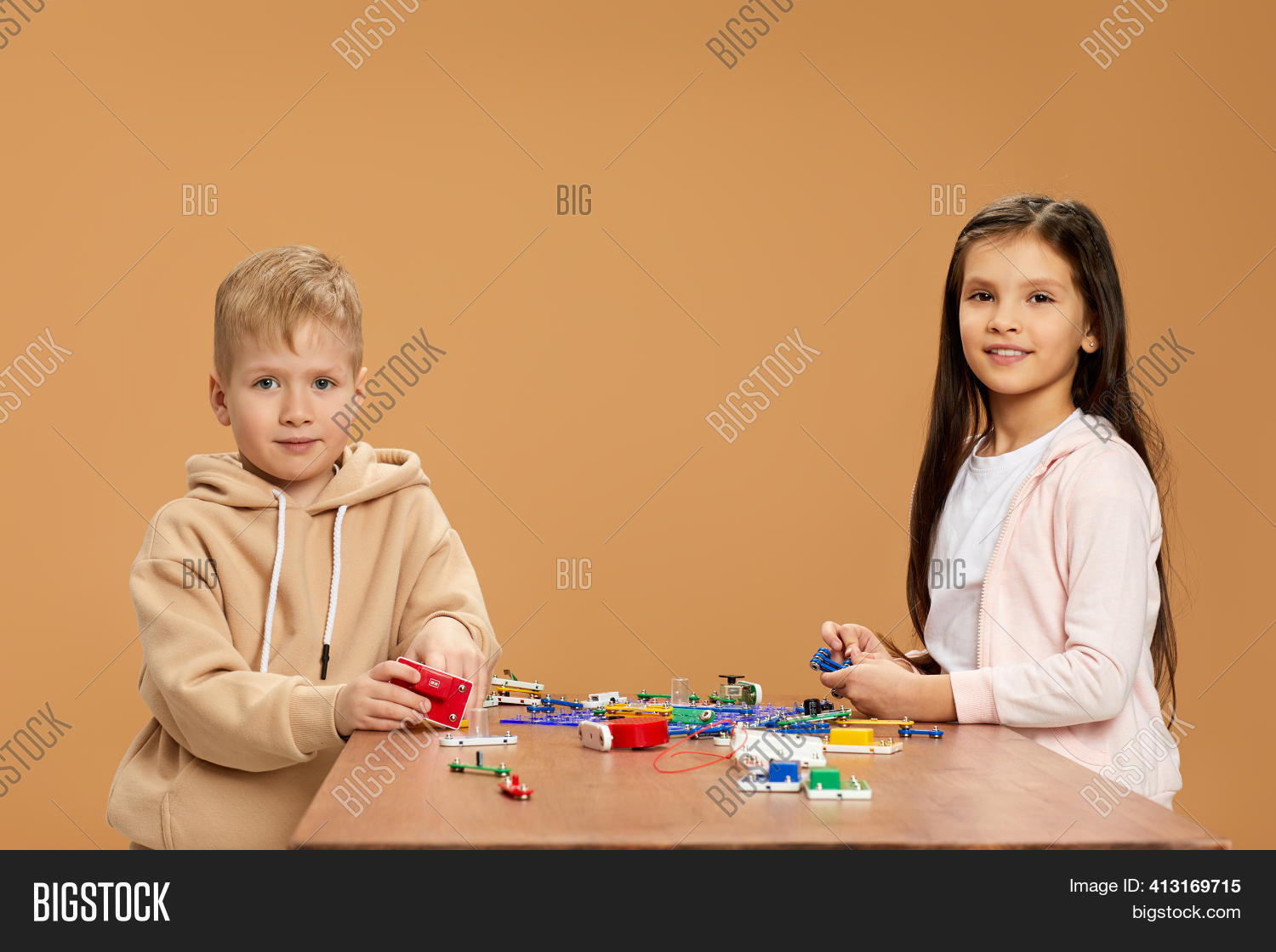 Cute Children Playing Image & Photo (Free Trial) | Bigstock