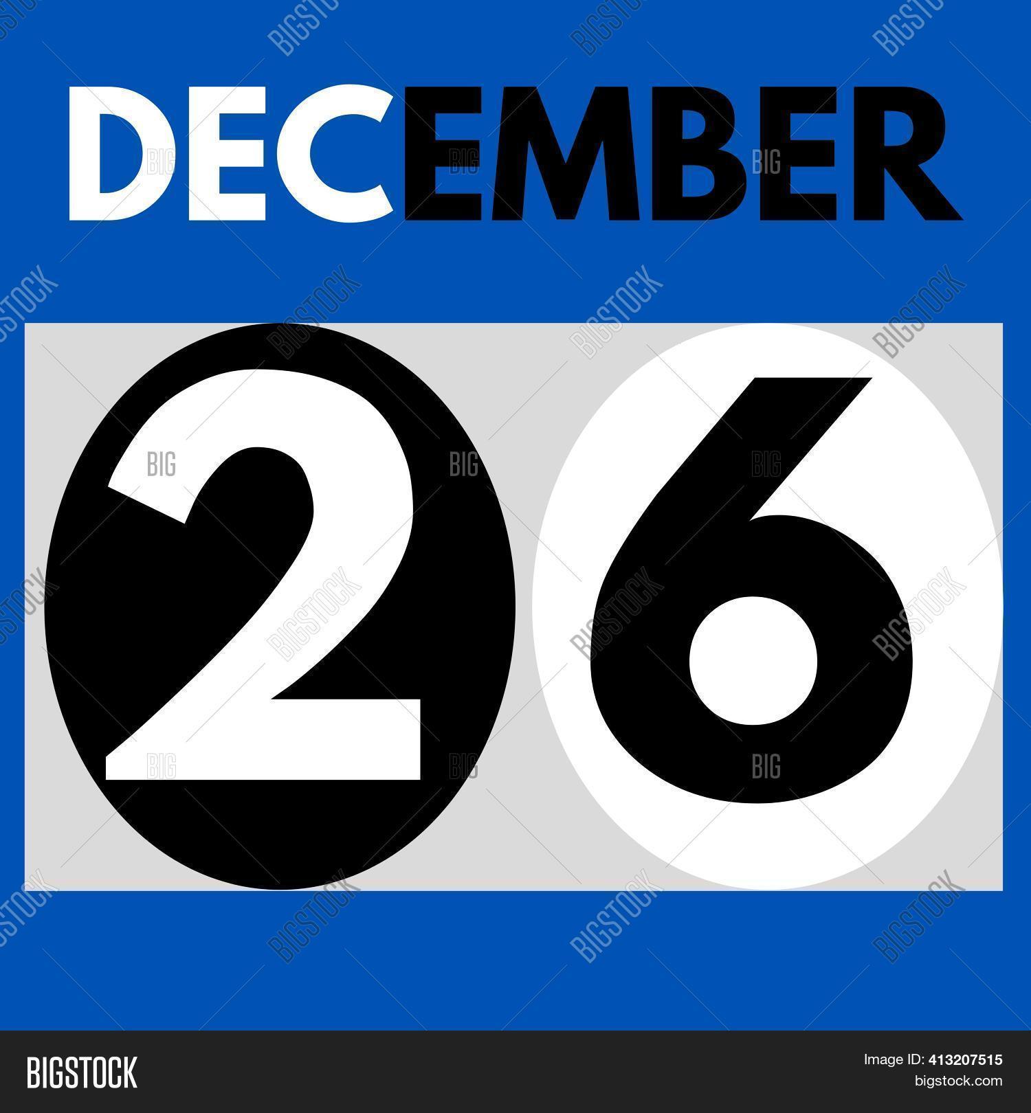 December 26 . Modern Image & Photo (Free Trial) | Bigstock