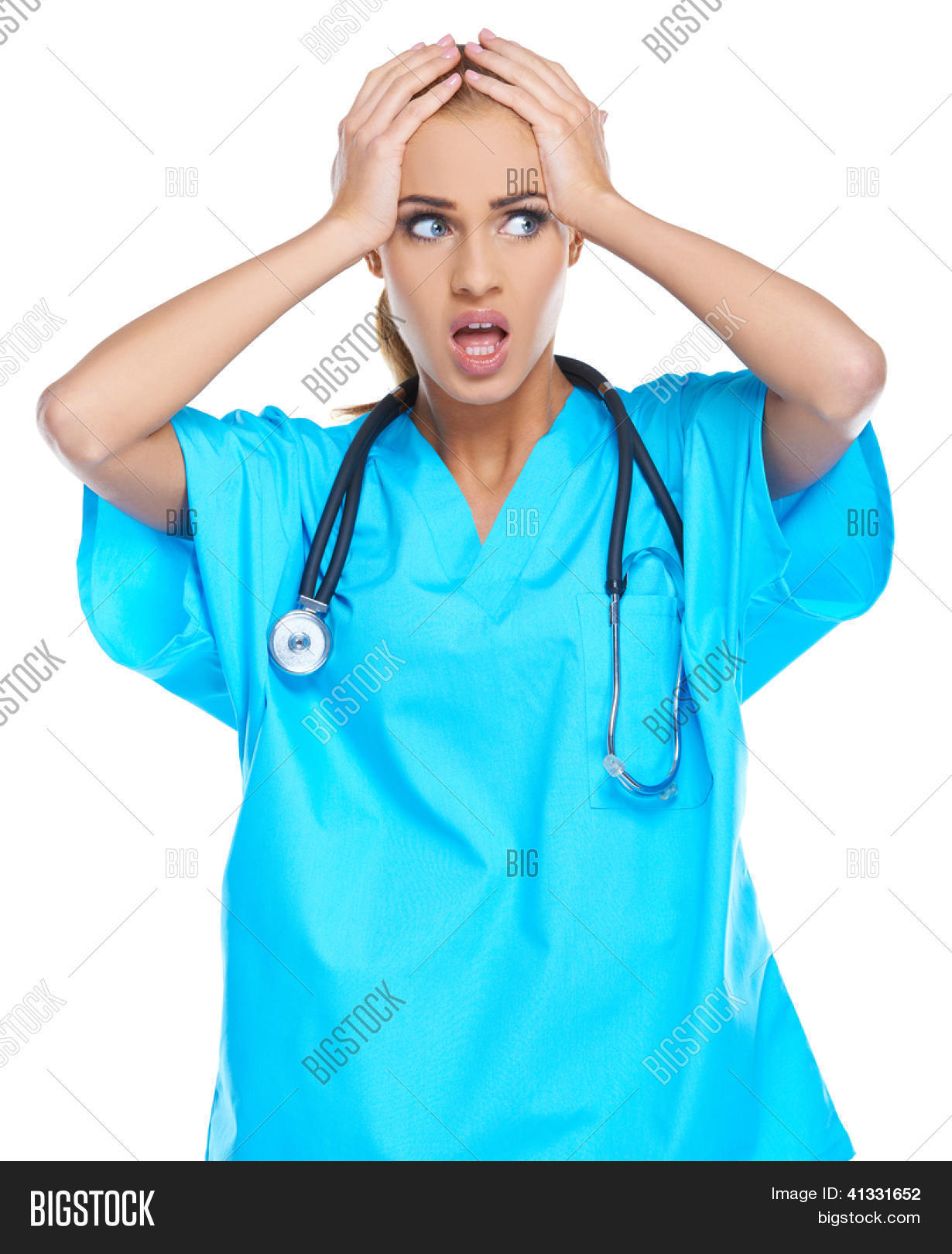 Distressed Female Image & Photo (Free Trial) | Bigstock