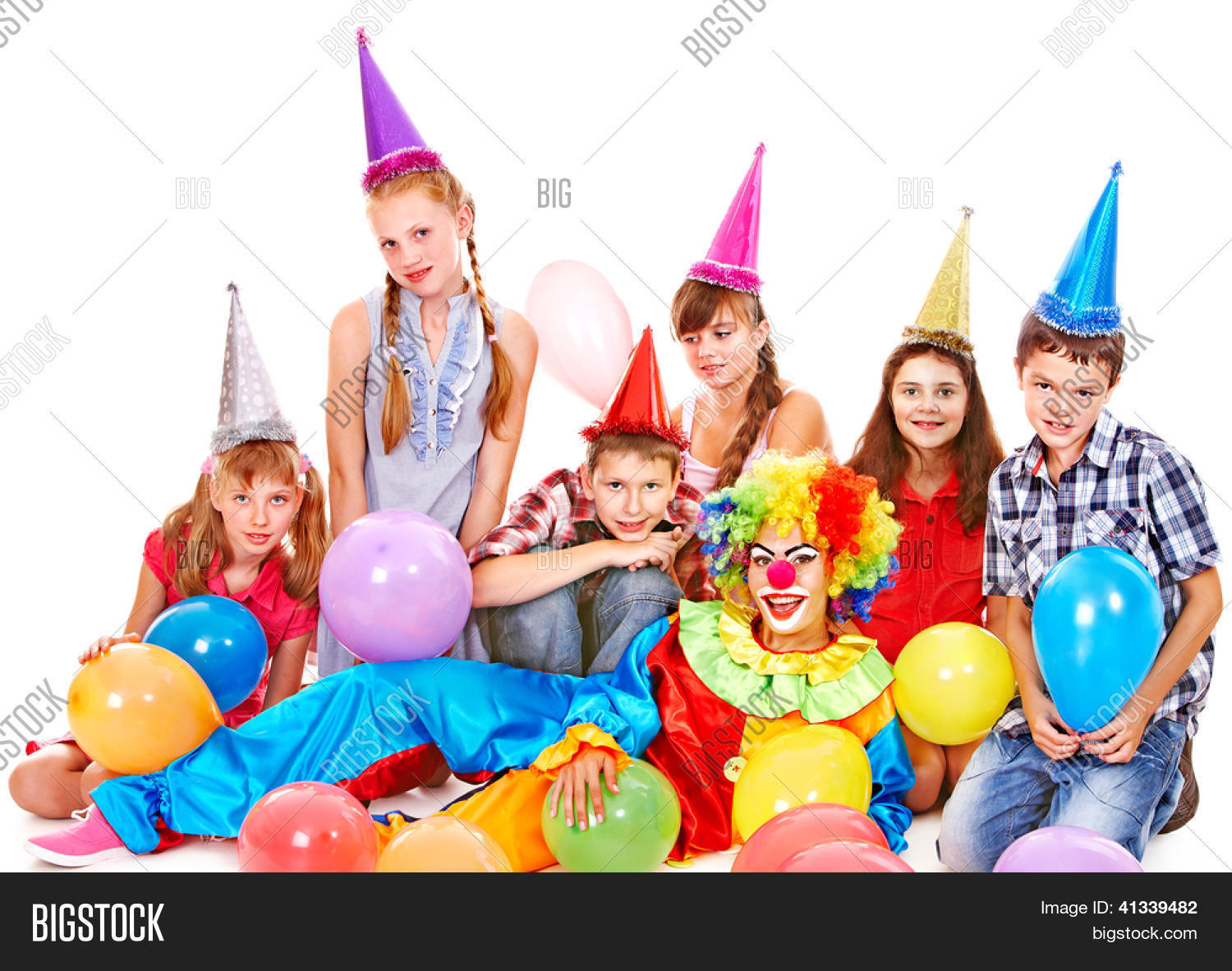 Birthday Party Group Image & Photo (Free Trial) | Bigstock
