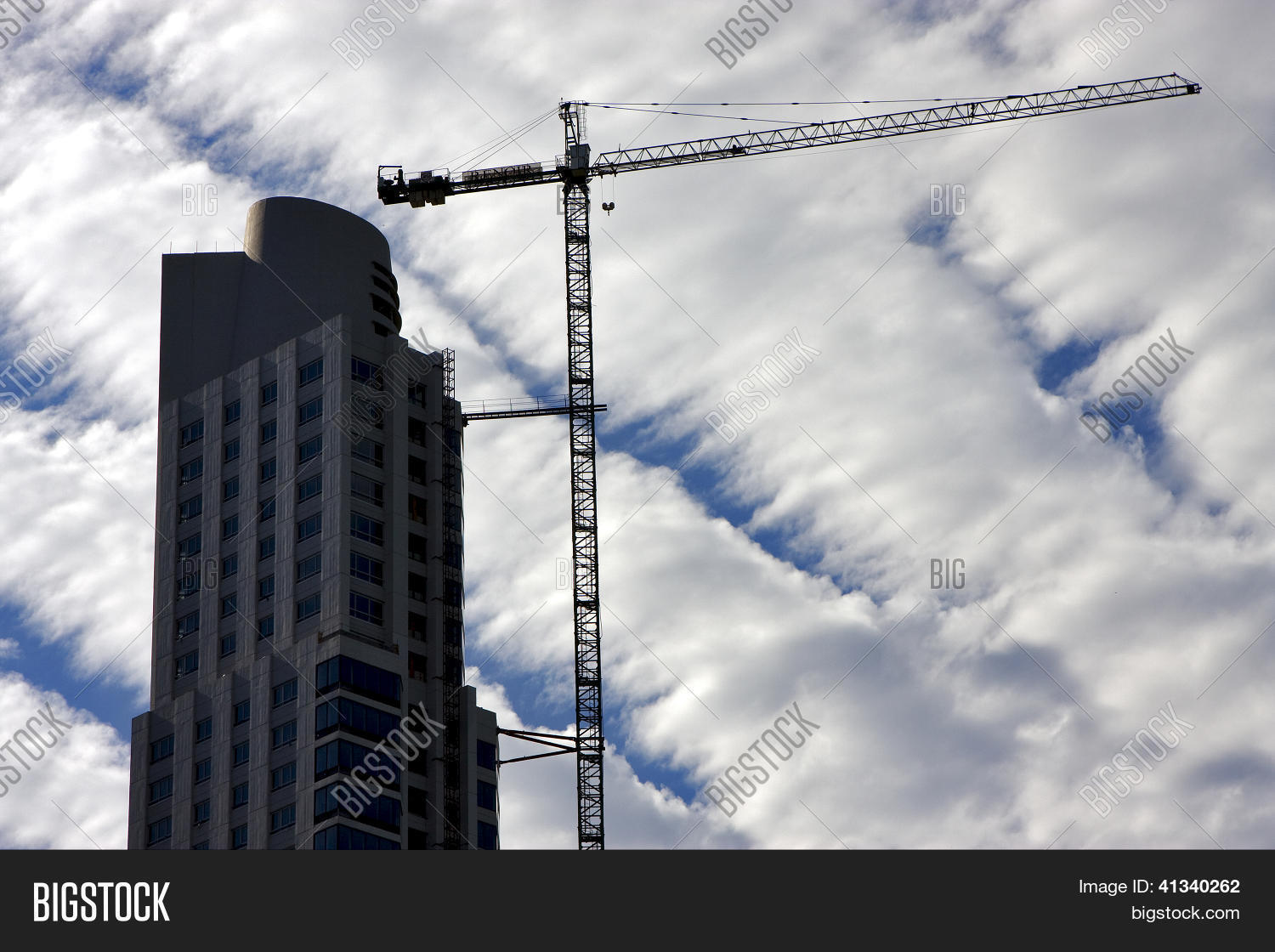Skyscraper Clouds Image & Photo (Free Trial) | Bigstock
