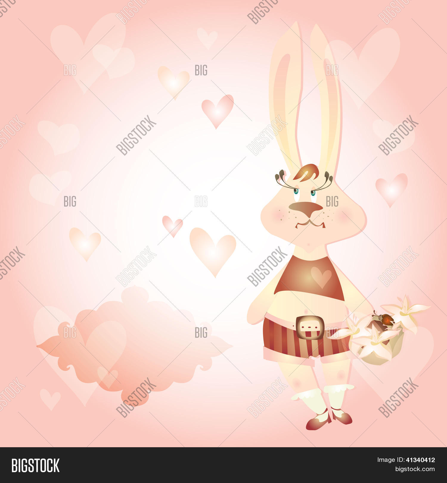 Rabbit Heard Vector & Photo (Free Trial) | Bigstock