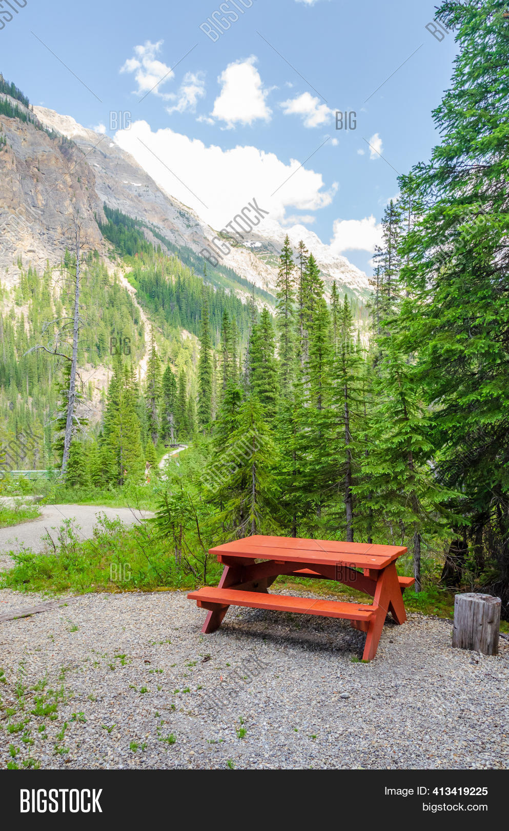 Picnic Table Park Image & Photo (Free Trial) | Bigstock