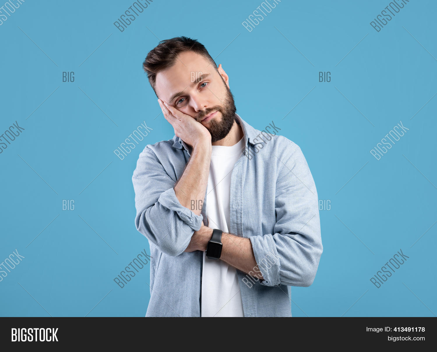 Bored Young Guy Image & Photo (Free Trial) | Bigstock