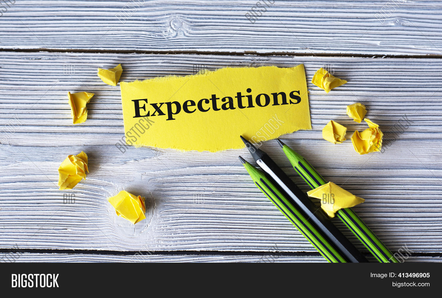 Expectations - Word On Image & Photo (Free Trial) | Bigstock