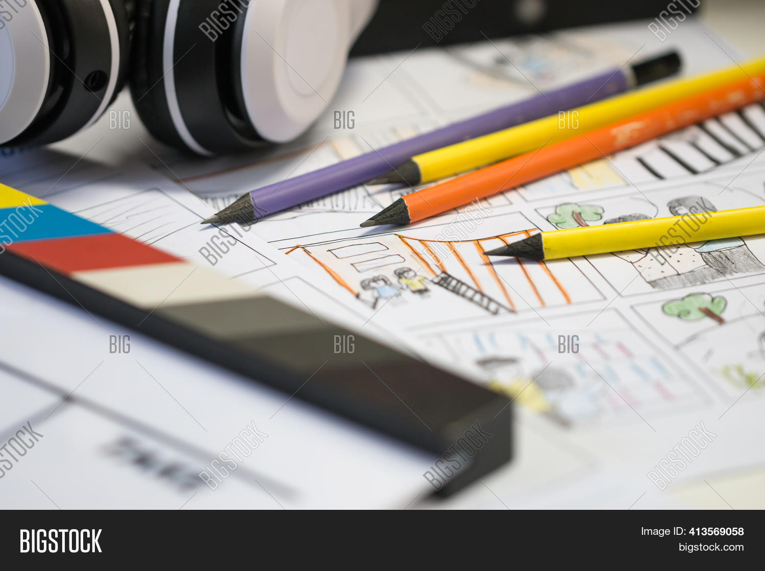 Storyboard Video Pre- Image & Photo (Free Trial) | Bigstock