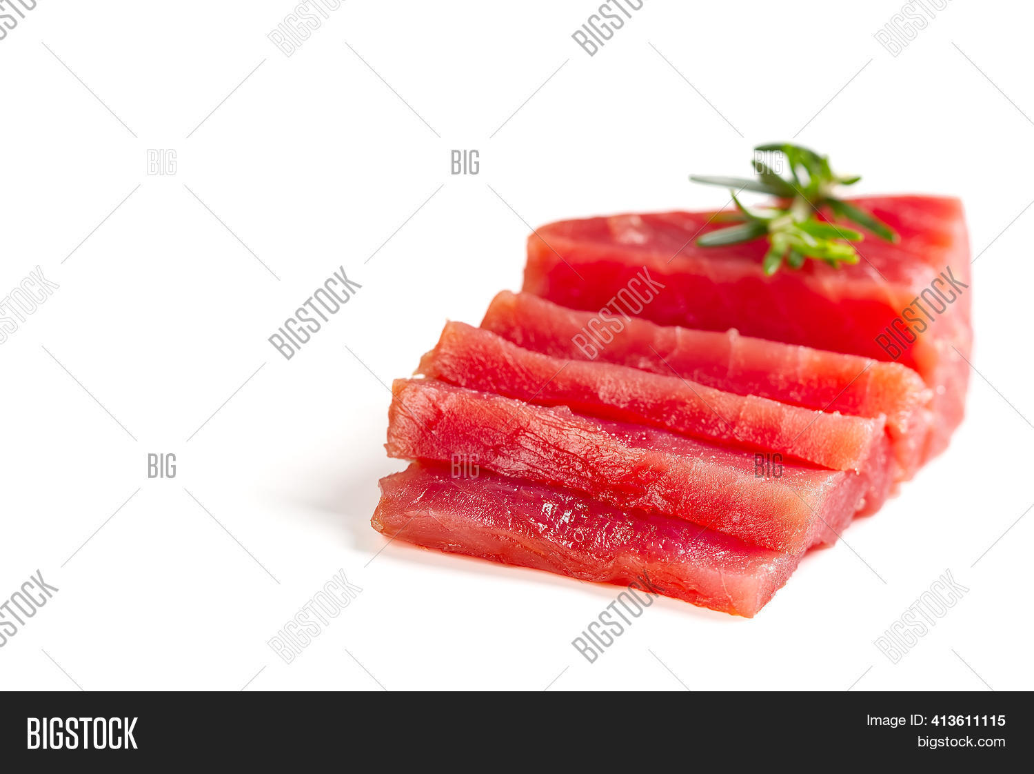 Fresh Yellowfin Sliced Image & Photo (Free Trial) | Bigstock