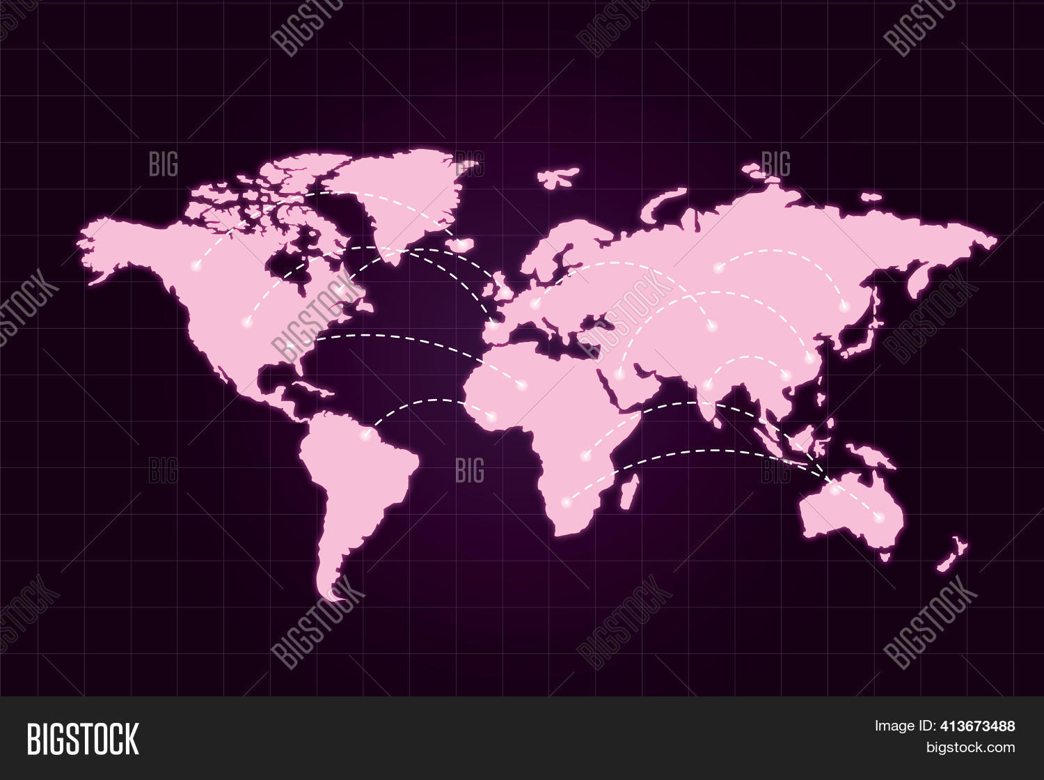 Pink Color Countries Image & Photo (Free Trial) | Bigstock