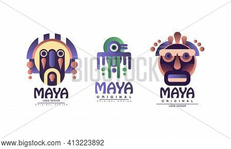Maya Logo Original Vector & Photo (Free Trial) | Bigstock