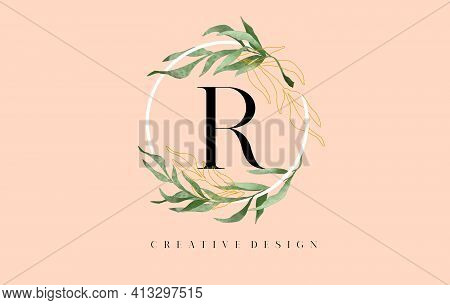 Elegant Letter R Logo Vector & Photo (Free Trial) | Bigstock