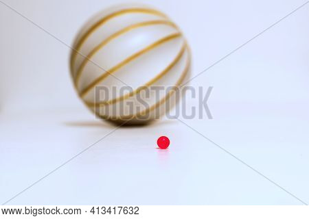Small Red Ball On Image & Photo (Free Trial) | Bigstock