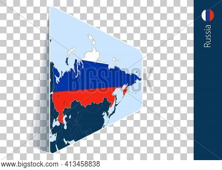 Russia Map Flag On Vector & Photo (Free Trial) | Bigstock