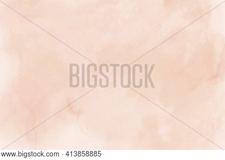 Watercolor Peach Vector & Photo (Free Trial) | Bigstock