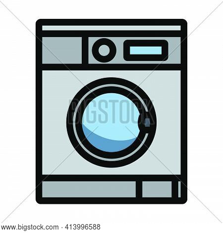 Washing Machine Icon Vector & Photo (Free Trial) | Bigstock