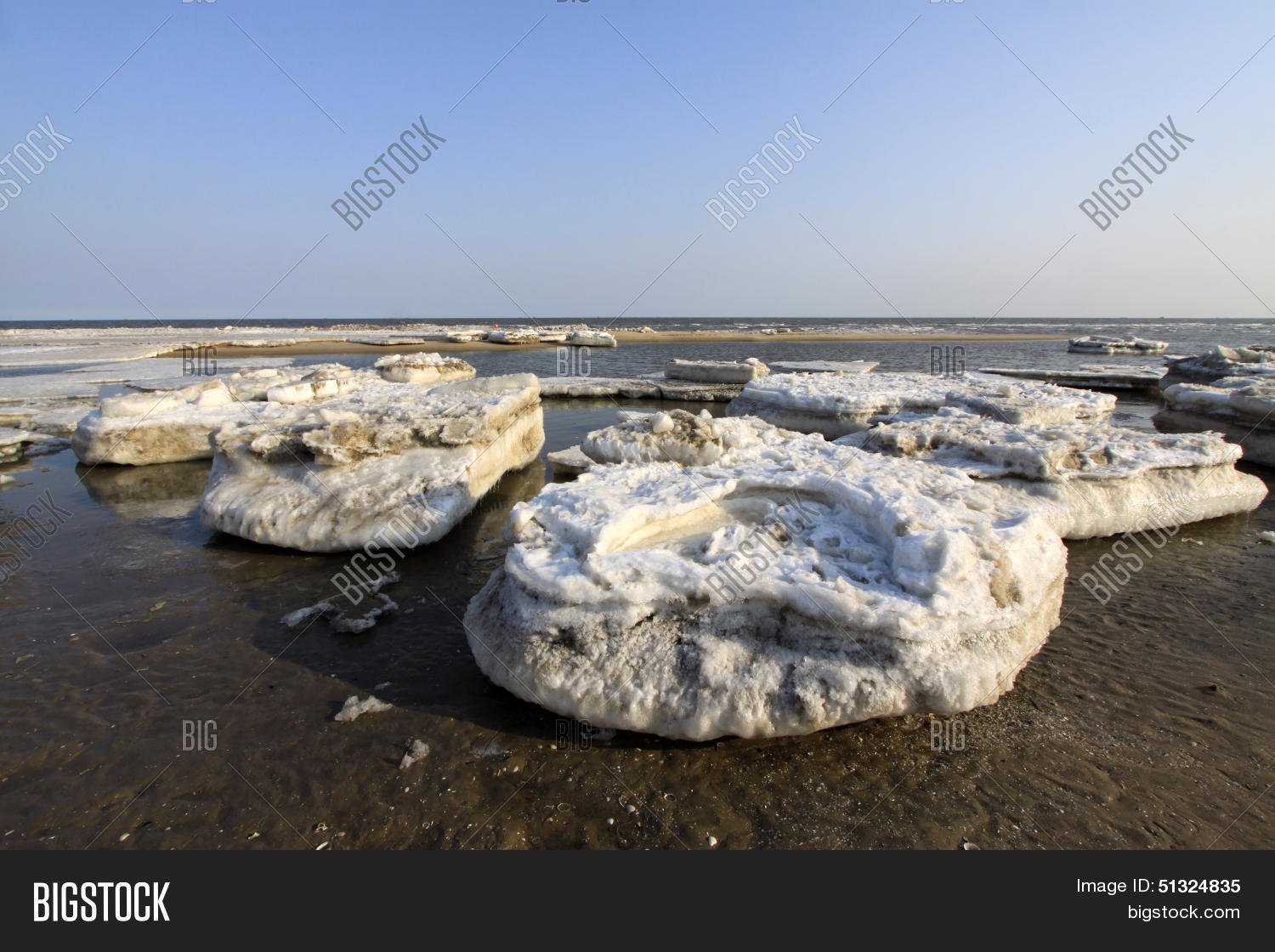 Coast Residual Ice Image & Photo (Free Trial) | Bigstock