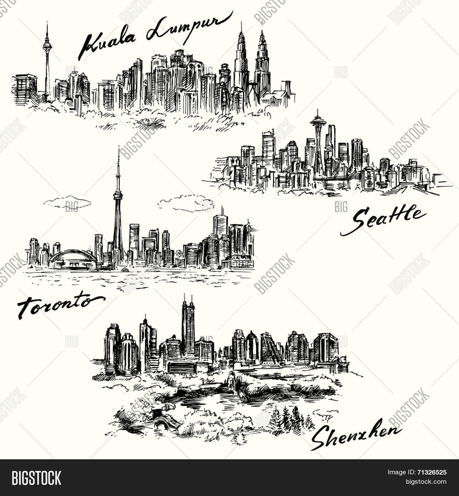 Toronto, Seattle, Vector & Photo (Free Trial) | Bigstock