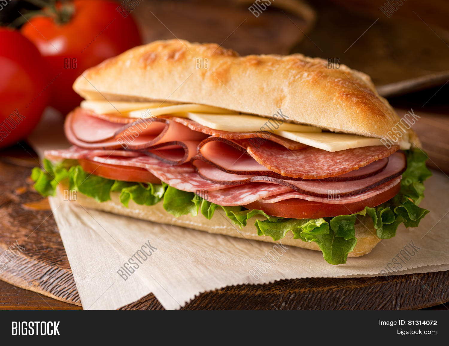 Cold Cuts Sandwich Image & Photo (Free Trial) | Bigstock