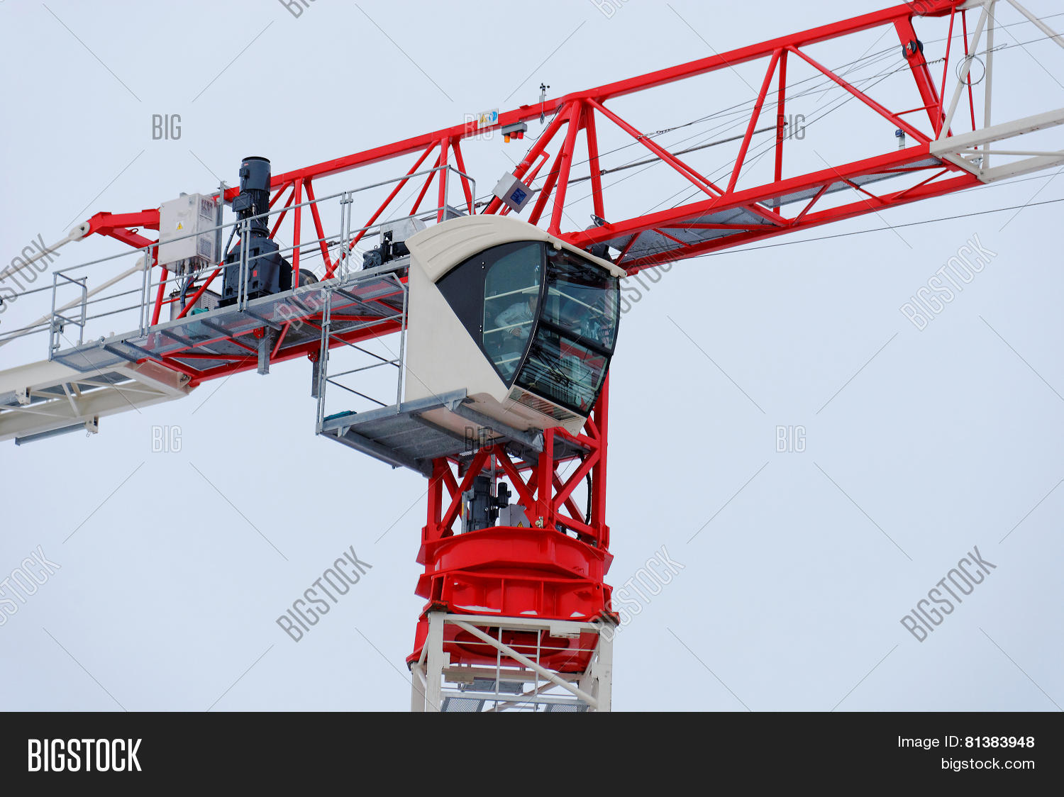 Cabin Operator Tower Image & Photo (Free Trial) | Bigstock