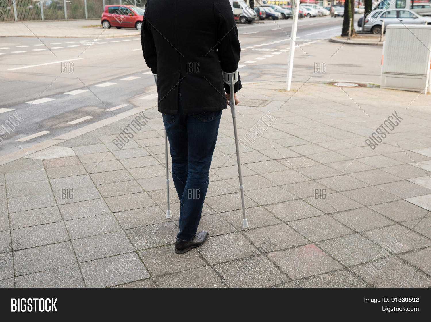 Man Walking On Street Image & Photo (Free Trial) | Bigstock