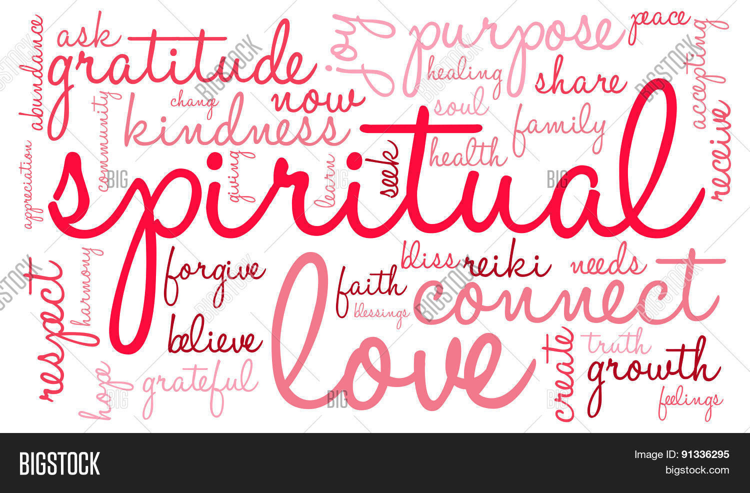 Spiritual Word Cloud Image & Photo (Free Trial) | Bigstock