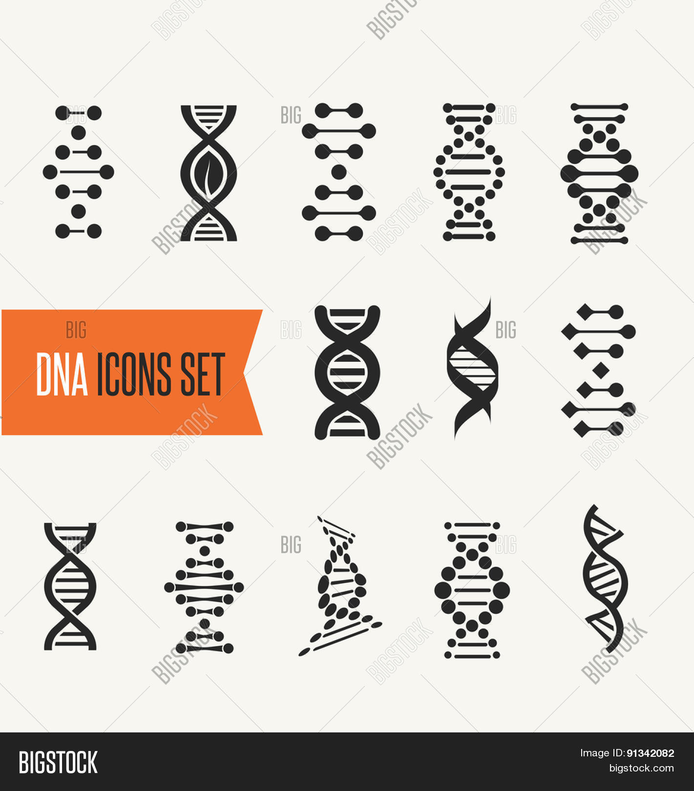 DNA, Genetic Sign, Vector & Photo (Free Trial) | Bigstock