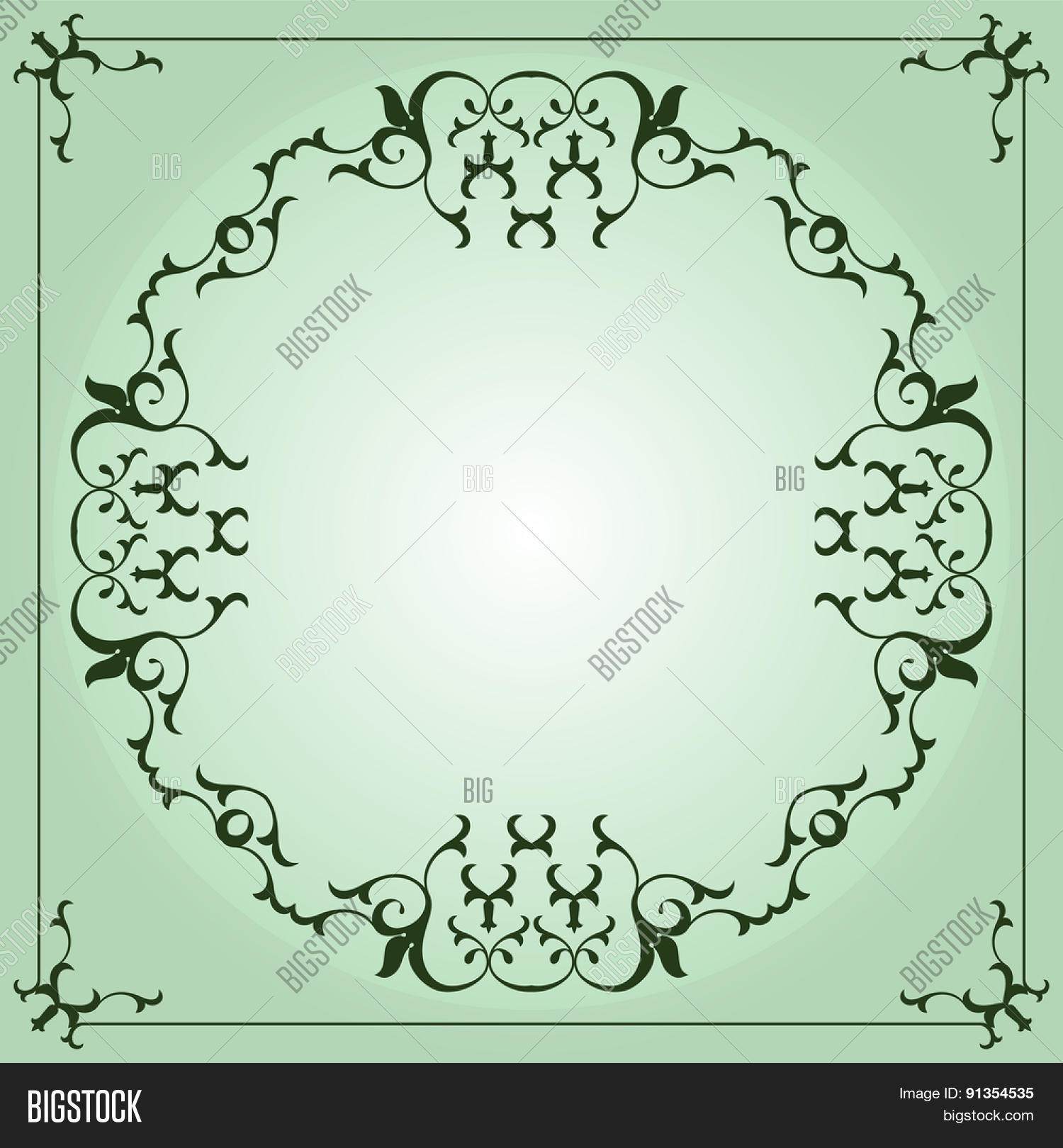 Frame Border Design Vector & Photo (Free Trial) | Bigstock