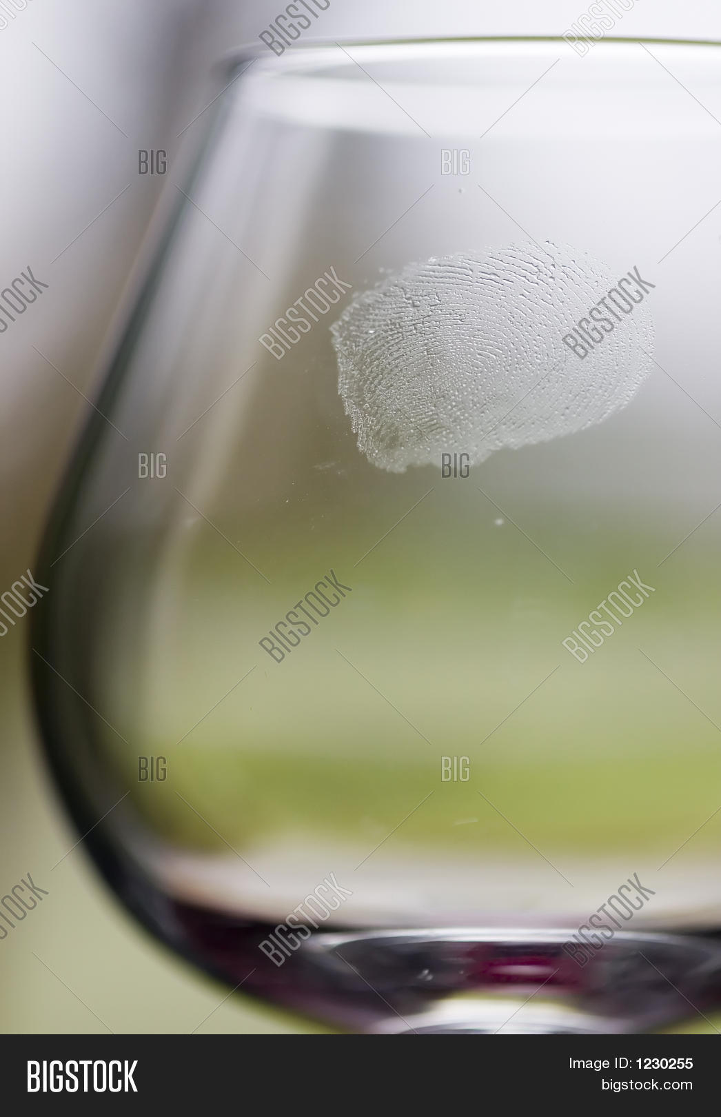Fingerprint On Glass Image & Photo (Free Trial) | Bigstock