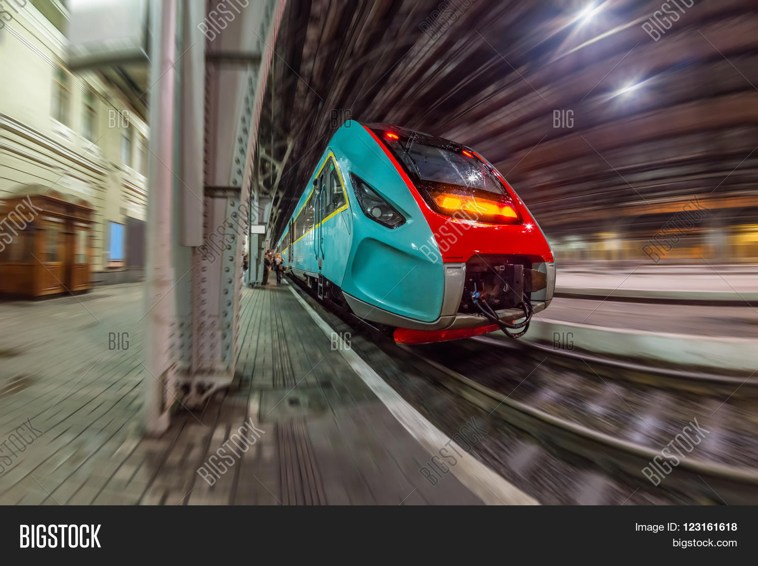 Train Motion Blur Image & Photo (Free Trial) | Bigstock