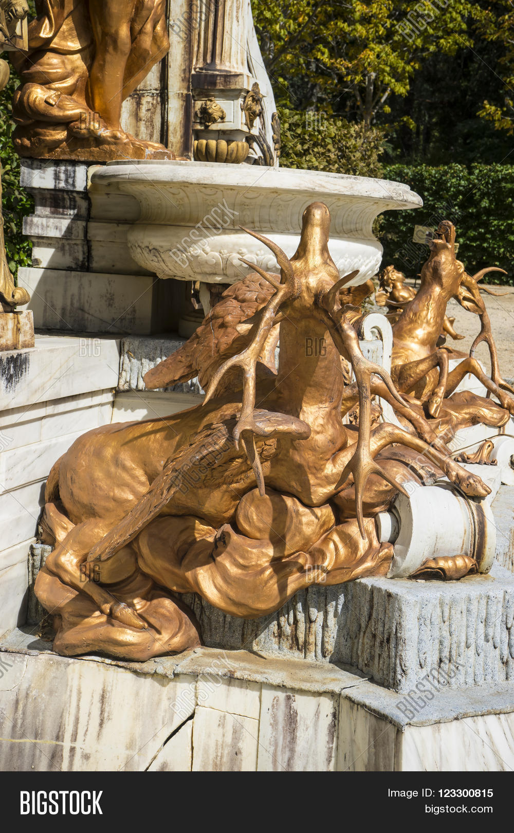 Park, Golden Fountains Image & Photo (Free Trial) | Bigstock