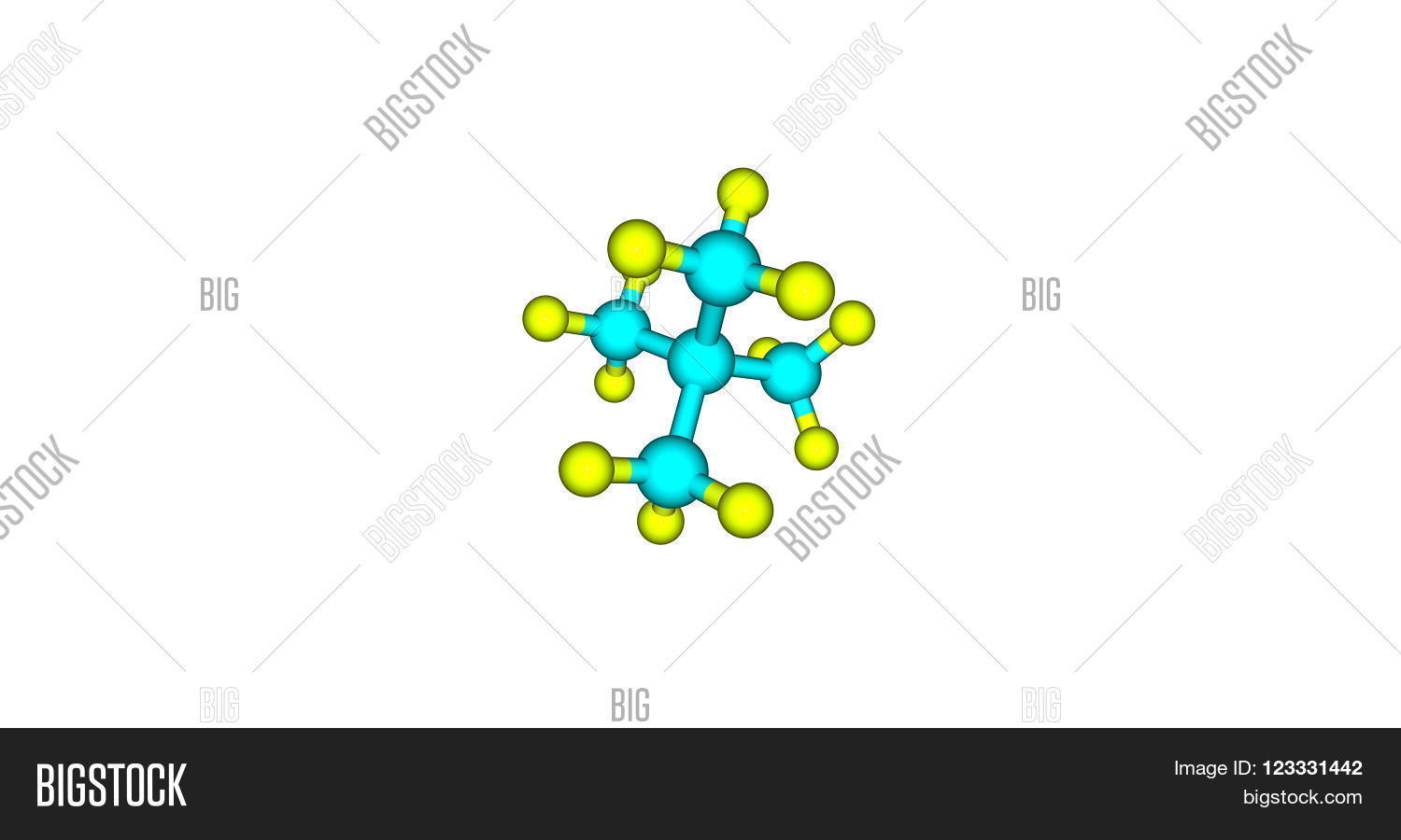 Neopentane Double- Image & Photo (Free Trial) | Bigstock