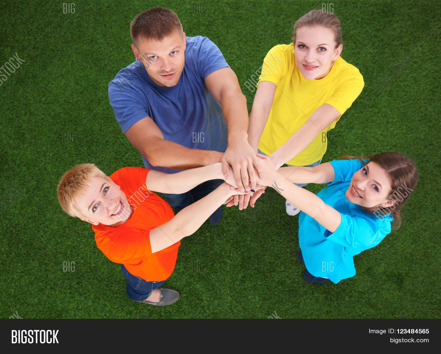 People Joining Their Image & Photo (Free Trial) | Bigstock