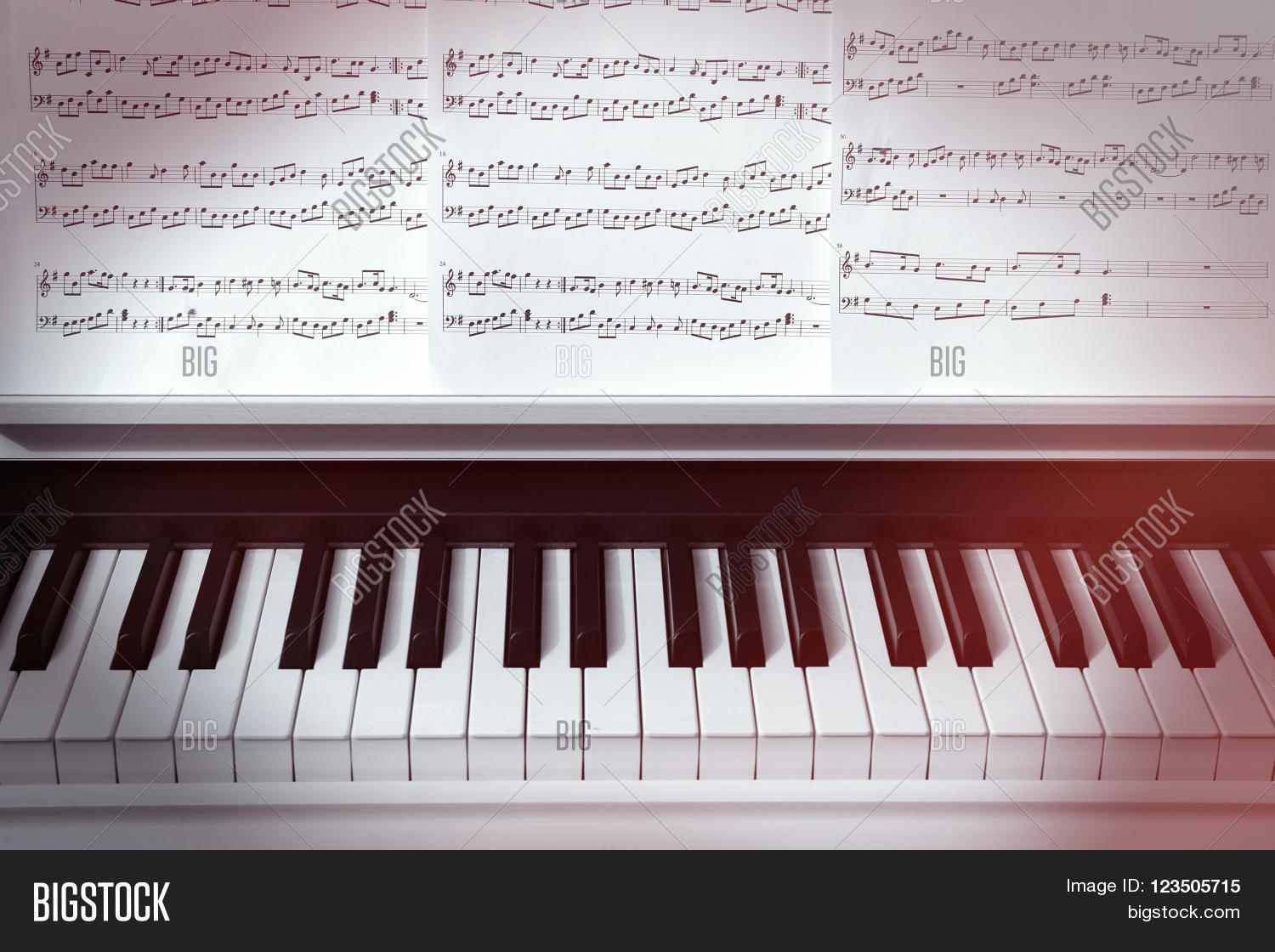 Piano Keyboard Musical Image & Photo (Free Trial) | Bigstock