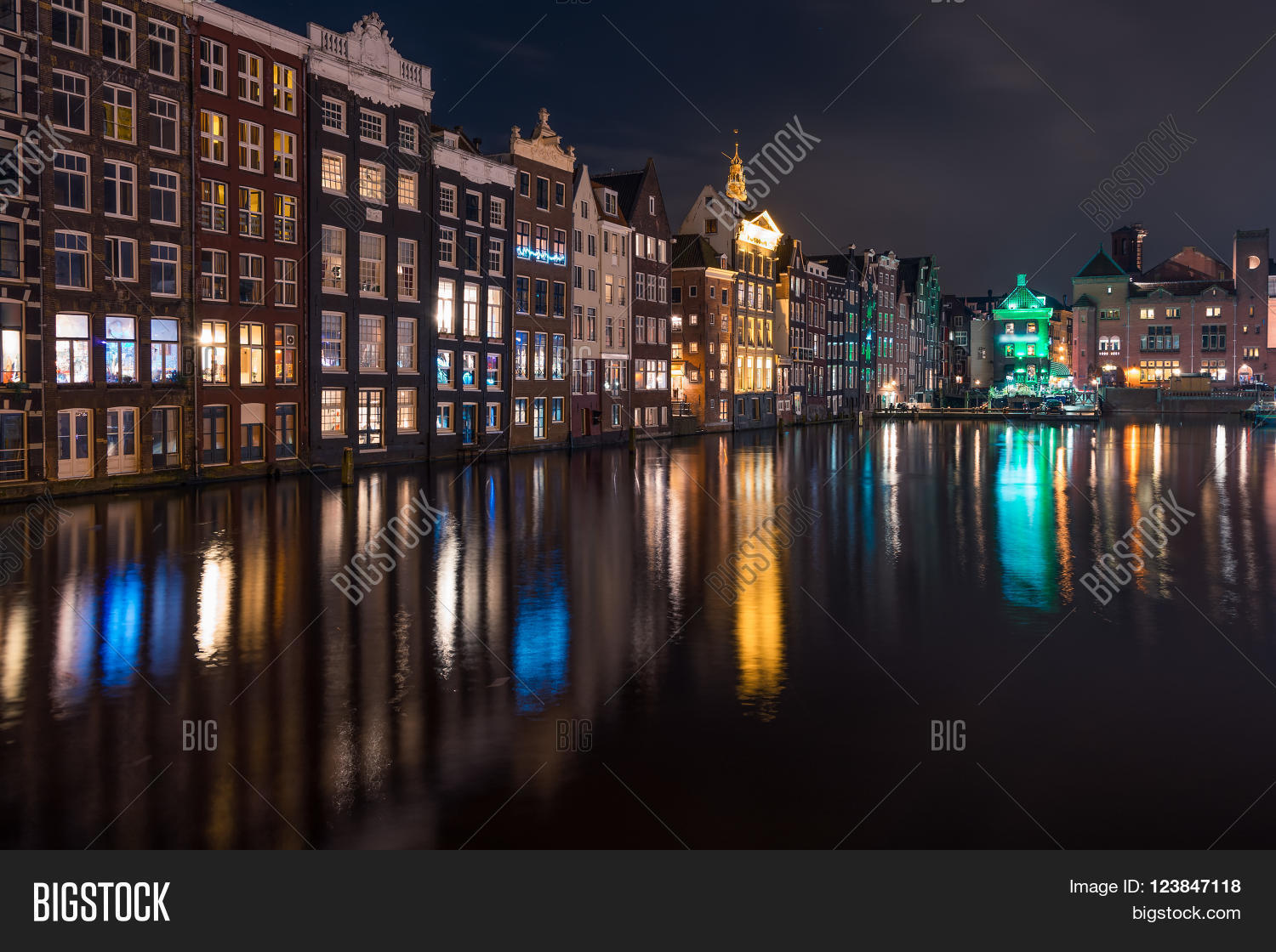 Amsterdam By Night Image & Photo (Free Trial) | Bigstock