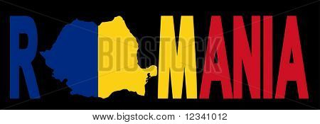 Romania Text Map On Image & Photo (Free Trial) | Bigstock