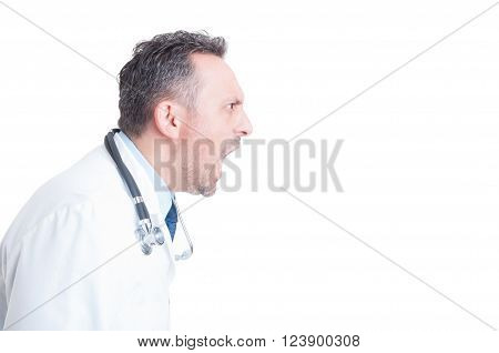 Side View Angry Medic Image & Photo (Free Trial) | Bigstock