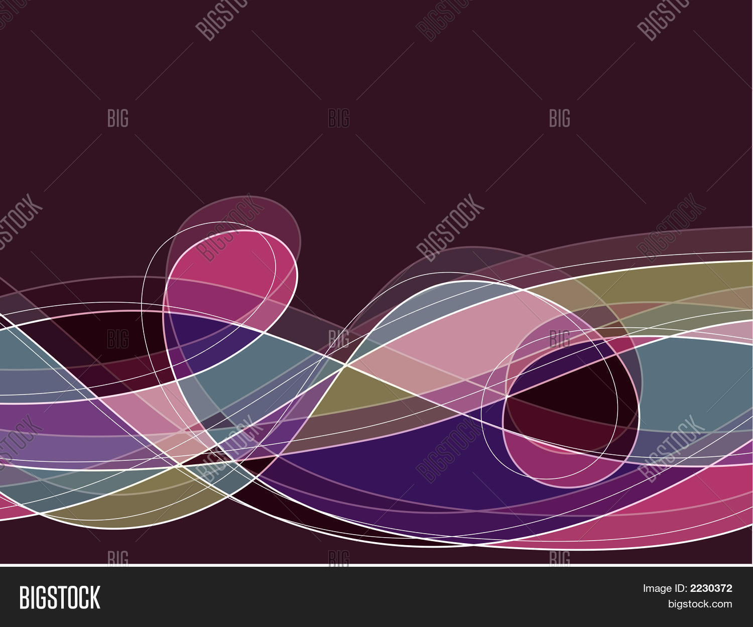 Retro Purple Scribble Vector & Photo (Free Trial) | Bigstock