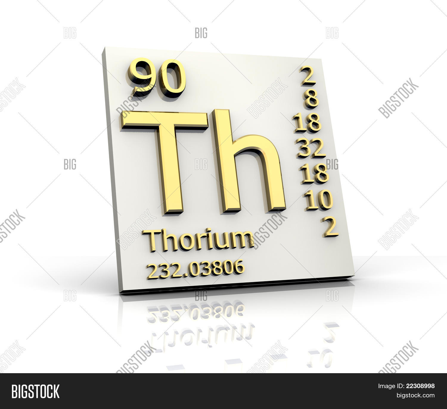 Thorium Form Periodic Image & Photo (Free Trial) | Bigstock