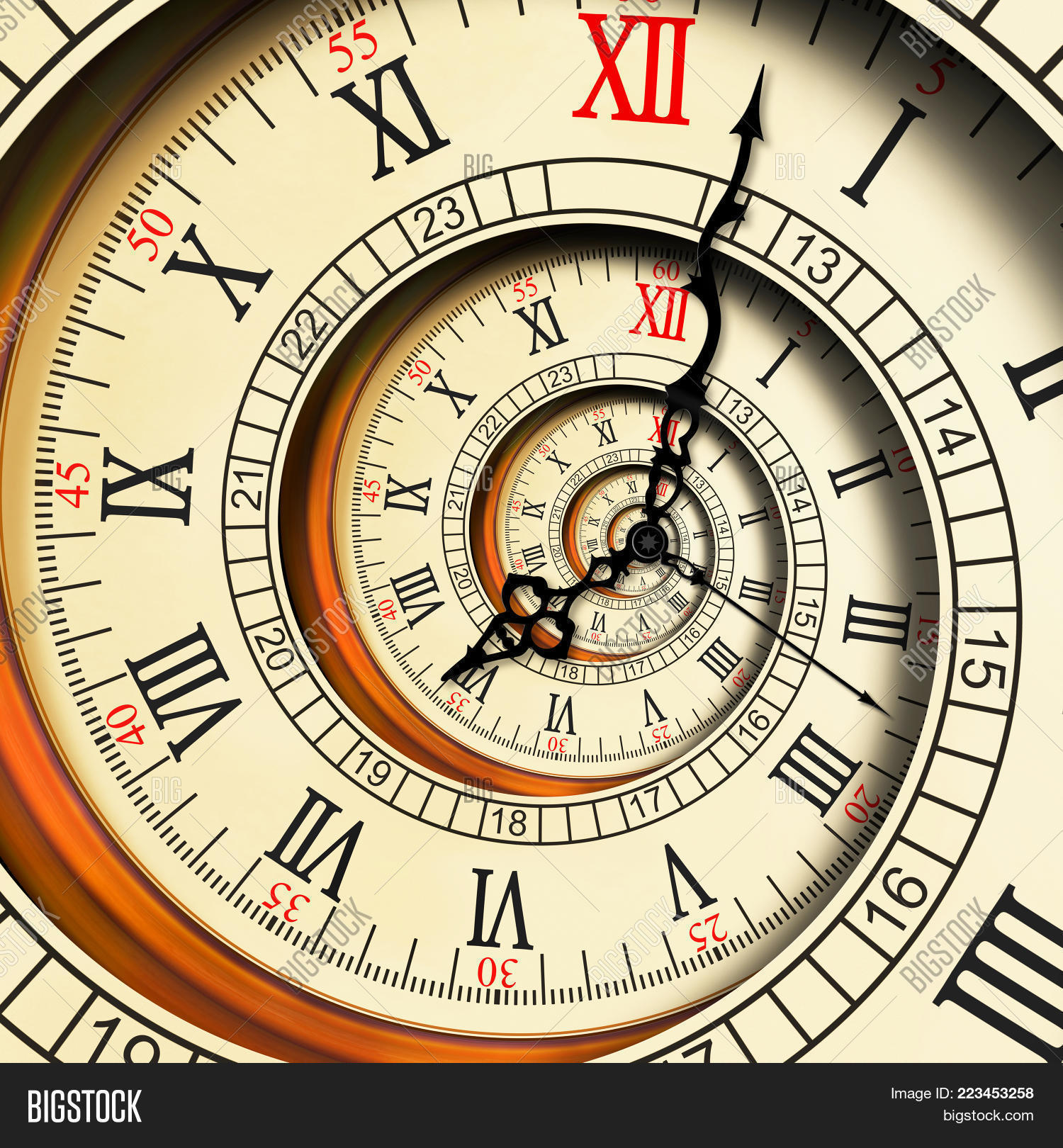 Antique Old Clock Image & Photo (Free Trial) | Bigstock