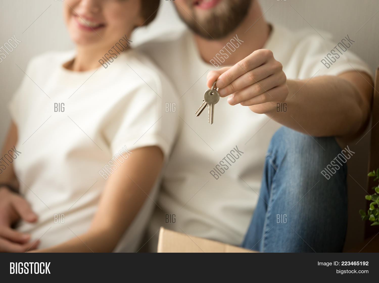 Happy New Home Owners Image & Photo (Free Trial) | Bigstock