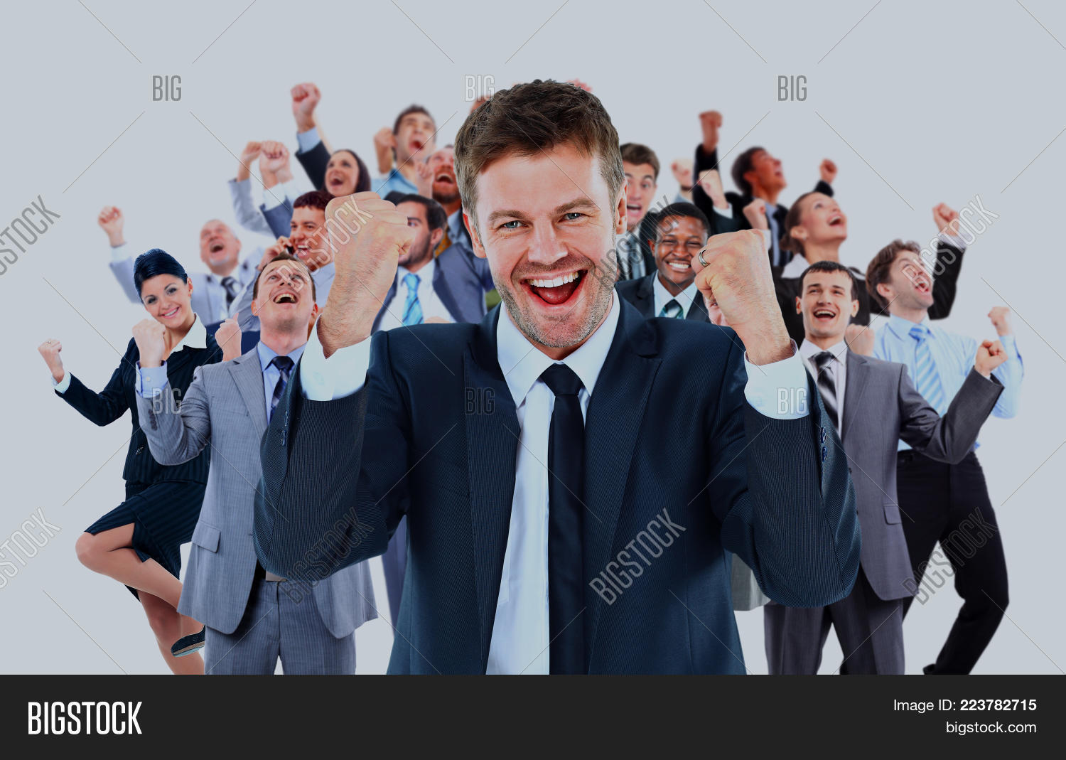 Large Business Team Image & Photo (Free Trial) | Bigstock